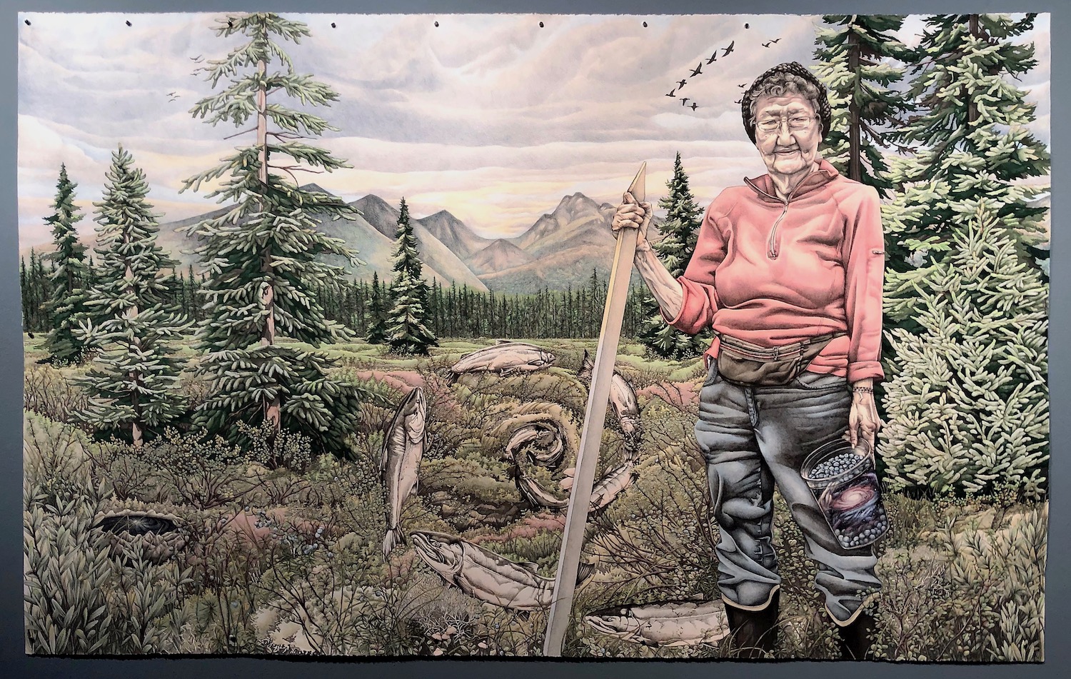 The Making of “Tundra Woman” (Yup’ik Eskimo Elder Sophie Sakar Berry ...